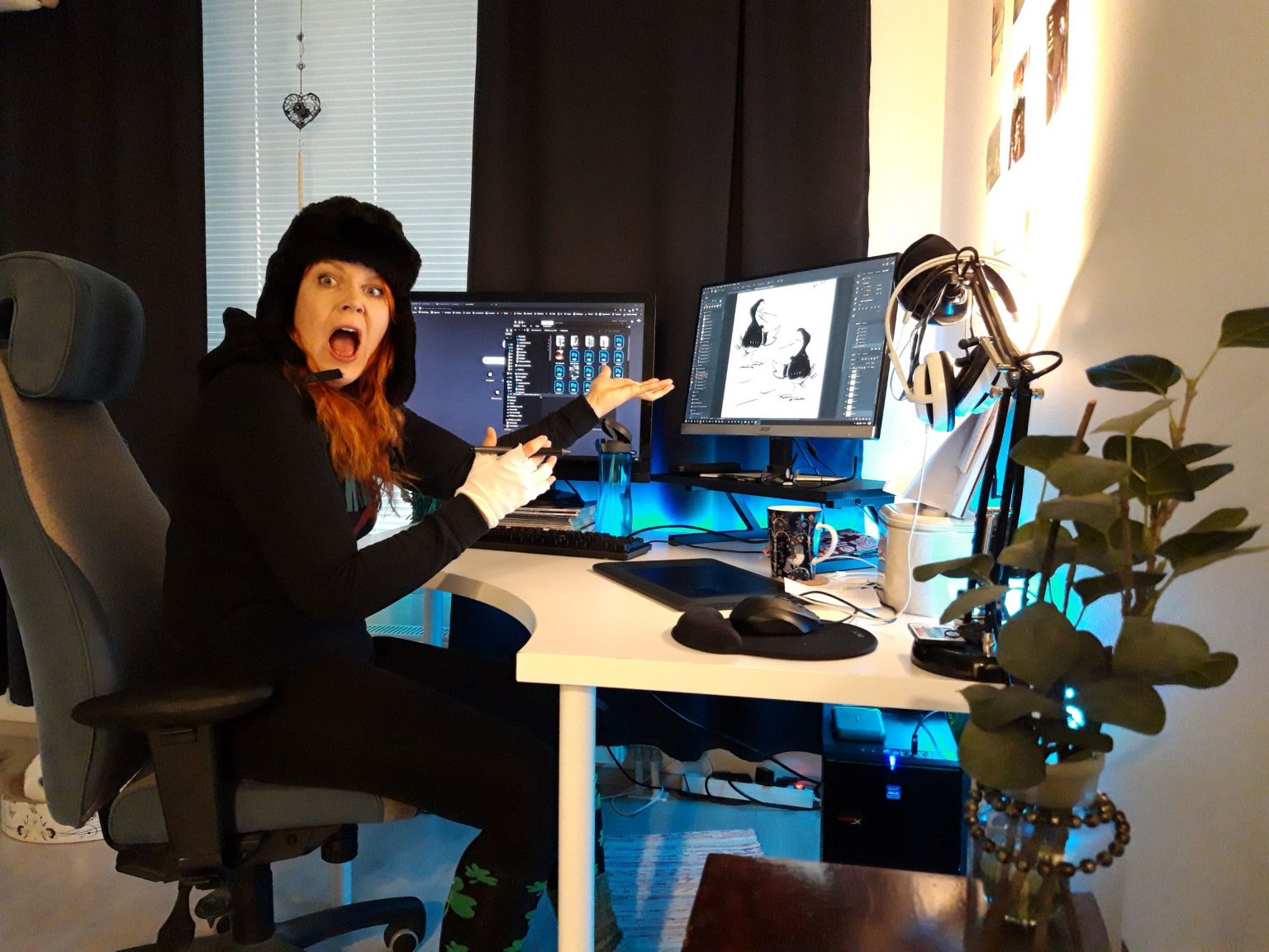 Hiljaista tietoa kuvataiteilijan työstä – Lumen