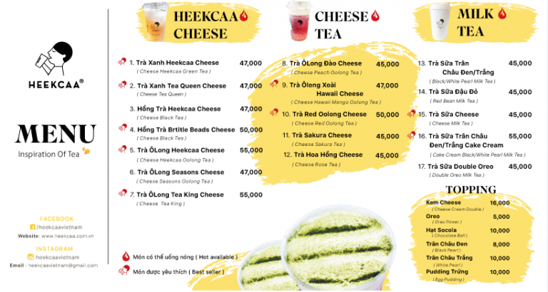 Our Menu – HEEKCAA – INSPIRATION FOR TEA